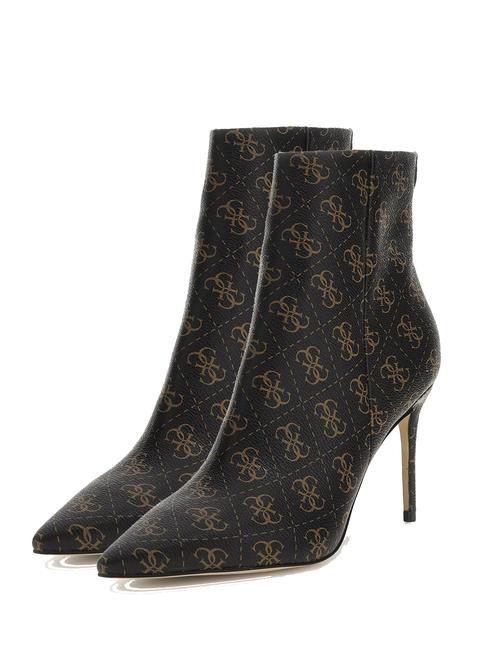 Guess Richer Bottine Ocre Brune - Achetez À Prix Outlet!