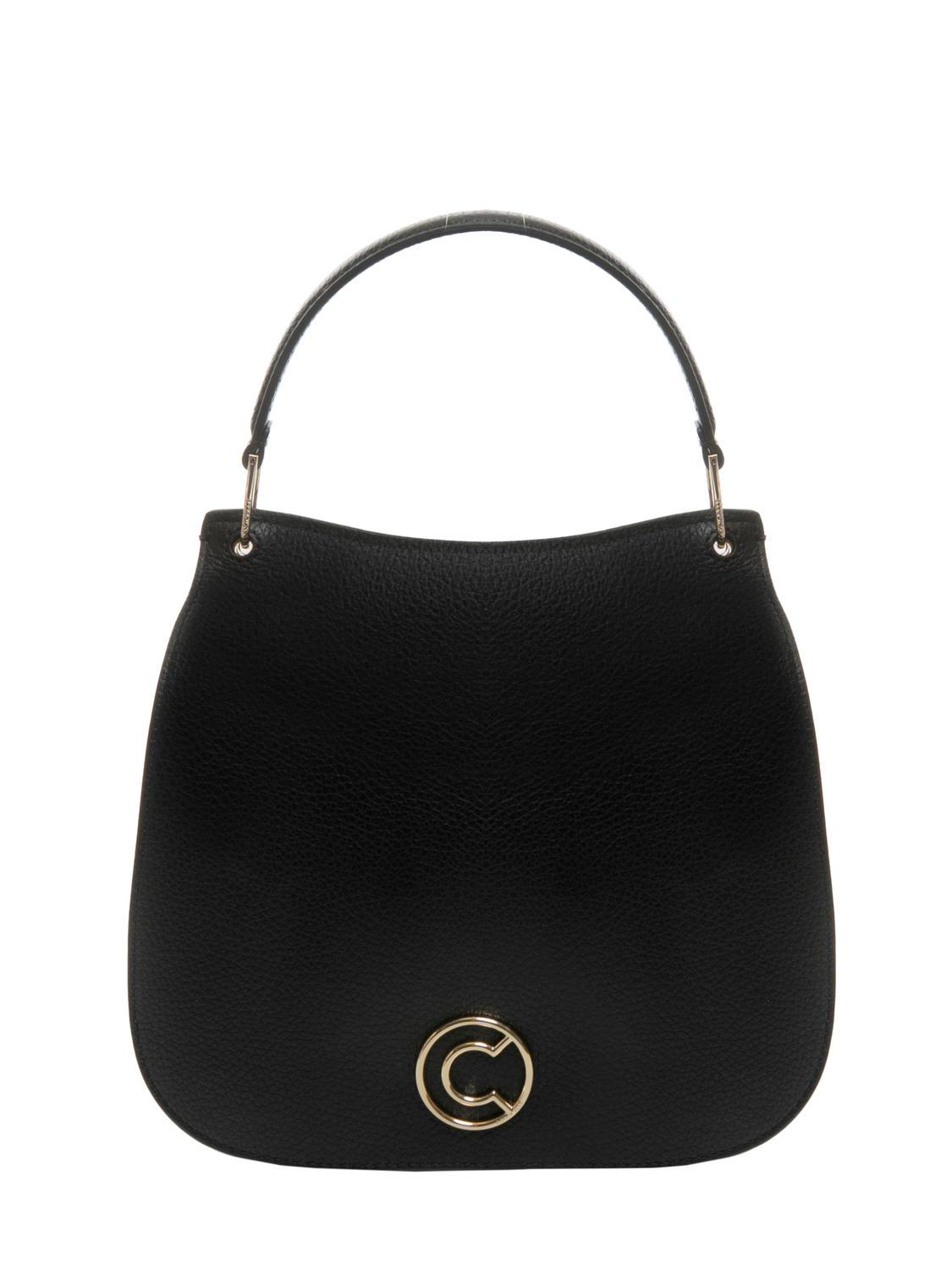 Coccinelle Leilani Sac À Main En Cuir Avec Bandoulière Noir - Achetez À ...