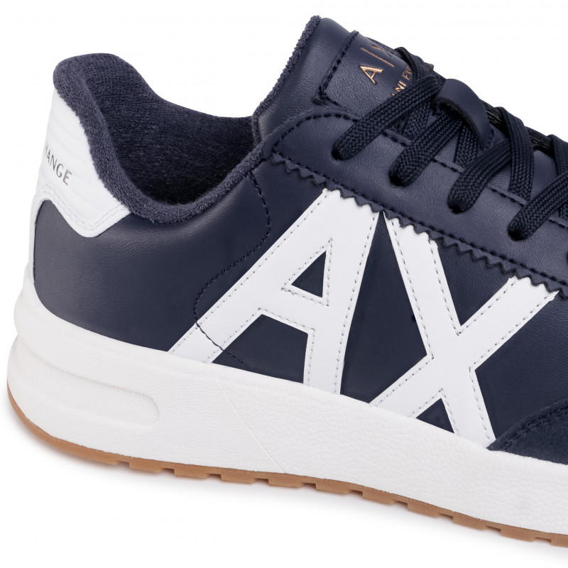 Armani Exchange Baskets De Course Ax Pour Homme Marine / Opwhite ...