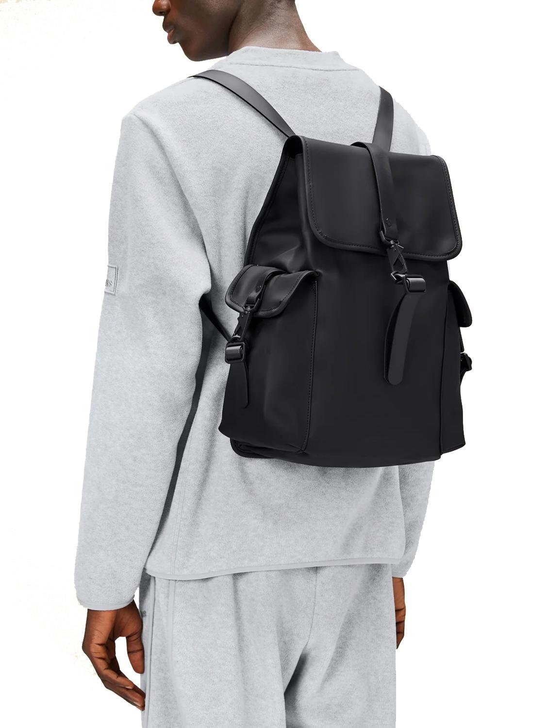 Rains Rucksack Cargo Sac À Dos Étanche Noir - Achetez À Prix Outlet!