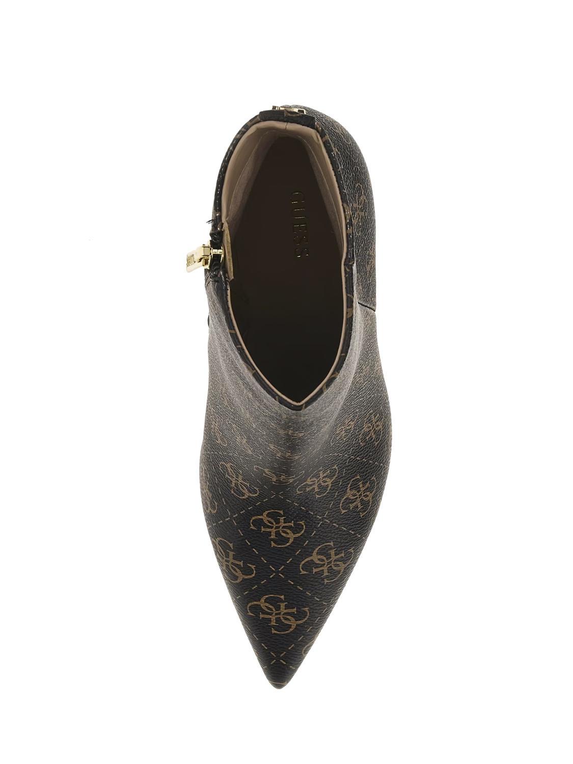 Guess Richer Bottine Ocre Brune - Achetez À Prix Outlet!