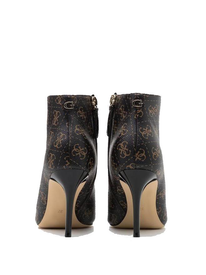 Guess Richer Bottine Ocre Brune - Achetez À Prix Outlet!